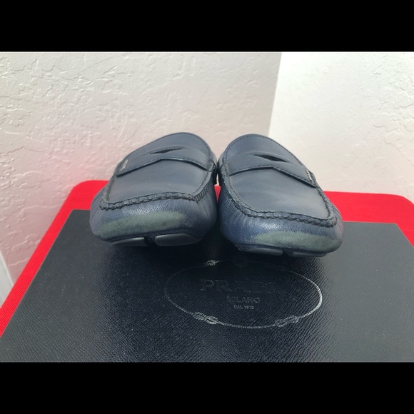Prada | Shoes | Prada Saffiano Mens Driving Shoes | Poshmark